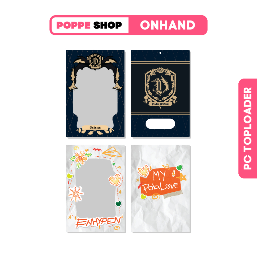[ONHAND] POPPE SHOP ENHYPEN ACRYLIC TOPLOADER | Shopee Philippines