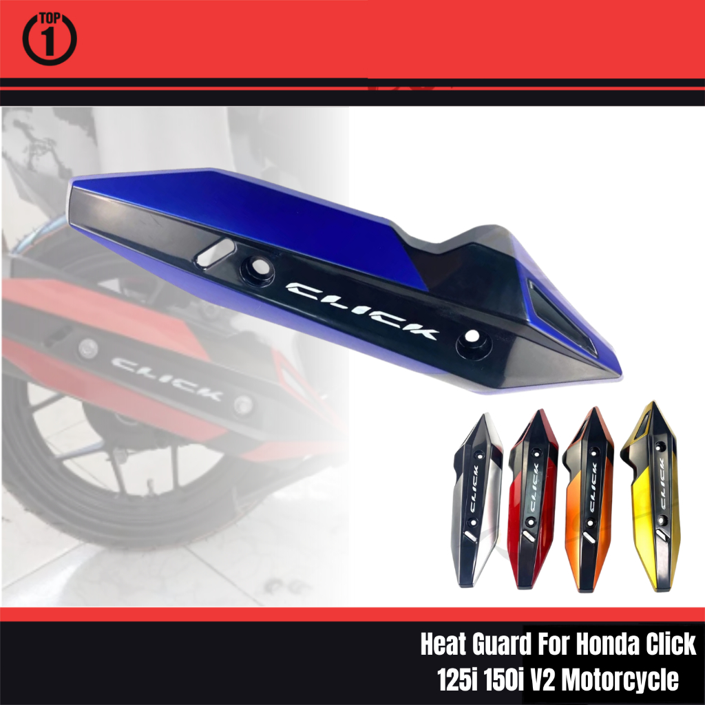 Top1 Motors Heat Guard For Honda Click 125i 150i V2 Motorcycle ...