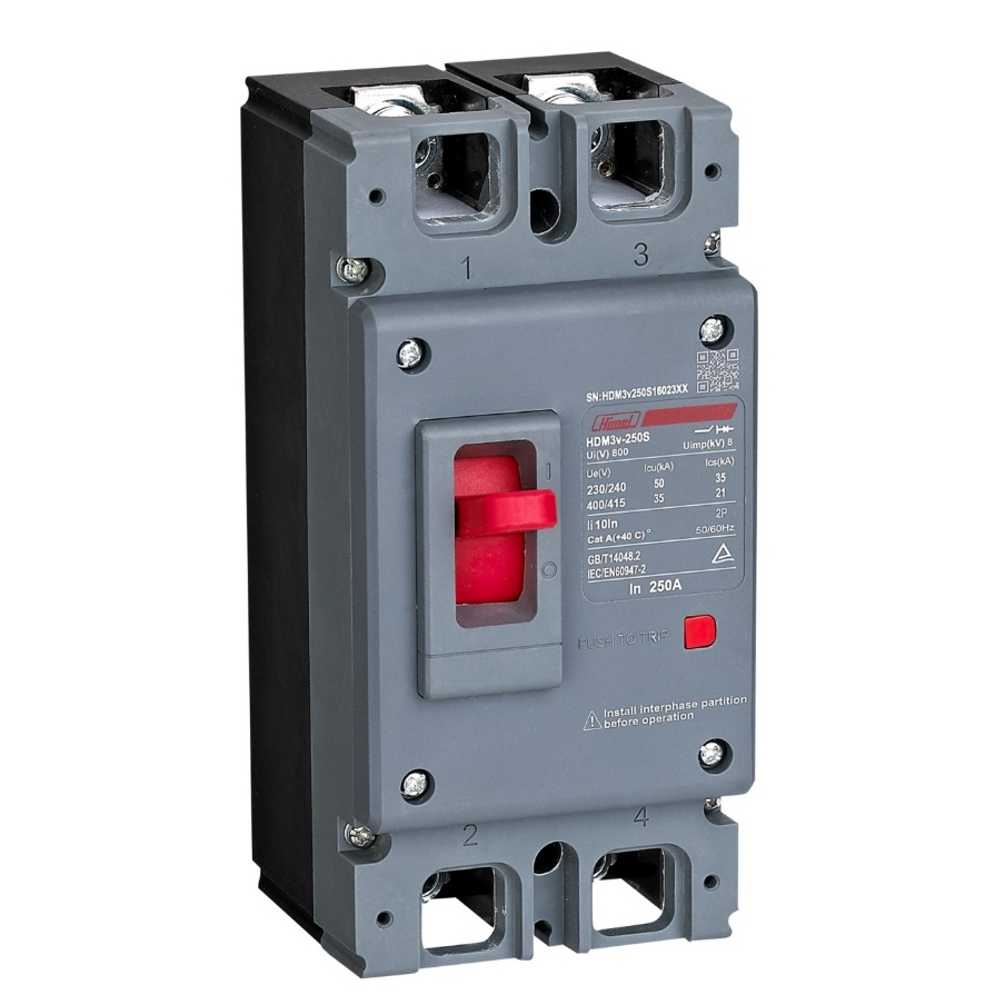 Himel Molded Case Circuit Breaker 125A - 250A, 2-poles, 220V~415VAC ...