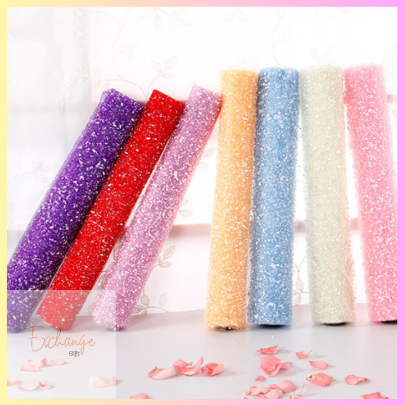 Snow Dot Gauze Bouquet Packaging Material Wrapper | Shopee Philippines
