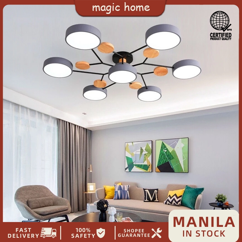 Magic Home LED Chandelier Nordic Modern Design Living Room Bedroom ...