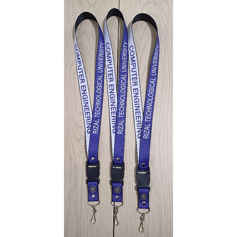 RTU COMPUTER ENGINEERING ID LACE LANYARD/BLUE WHITE | Shopee Philippines