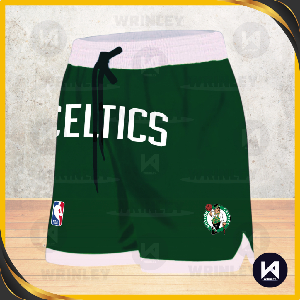 Celtics Men's Basketball Shorts with Dri-Fit Fabric and NBA Jersey ...