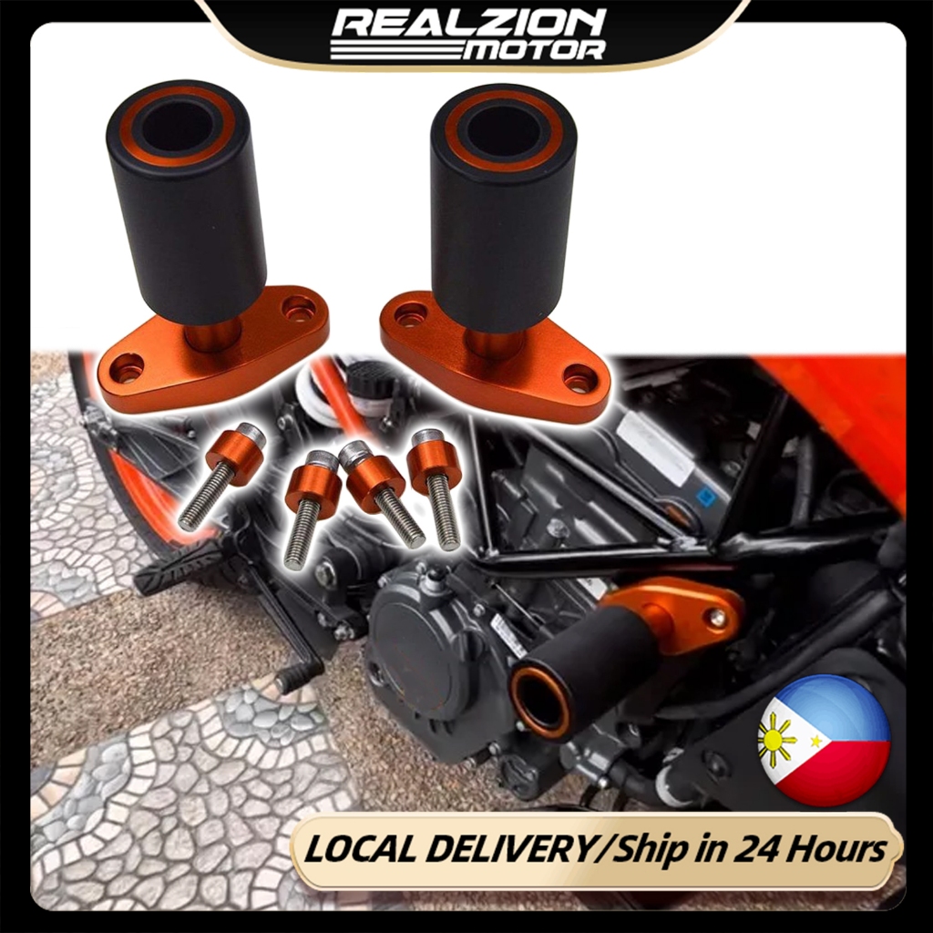 New! For KTM DUKE 200 DUKE 390 Falling Aluminum CNC Frame Sliders ...