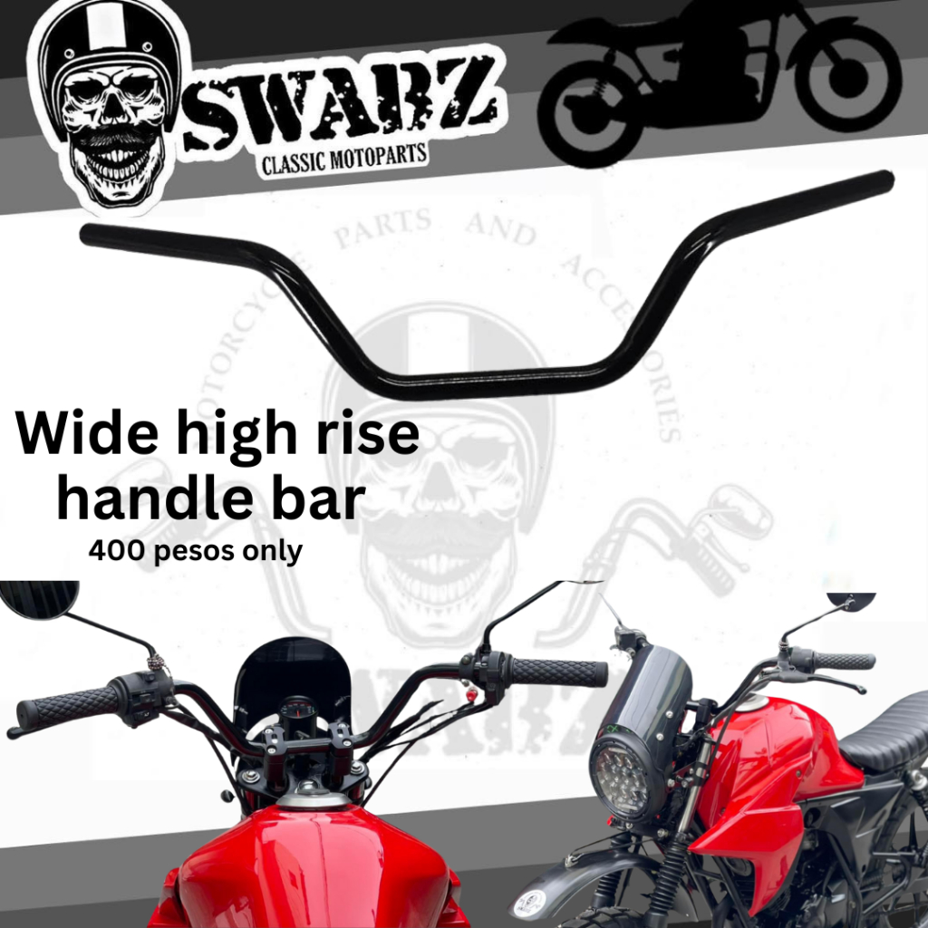 Wide high rise handle bar | Shopee Philippines