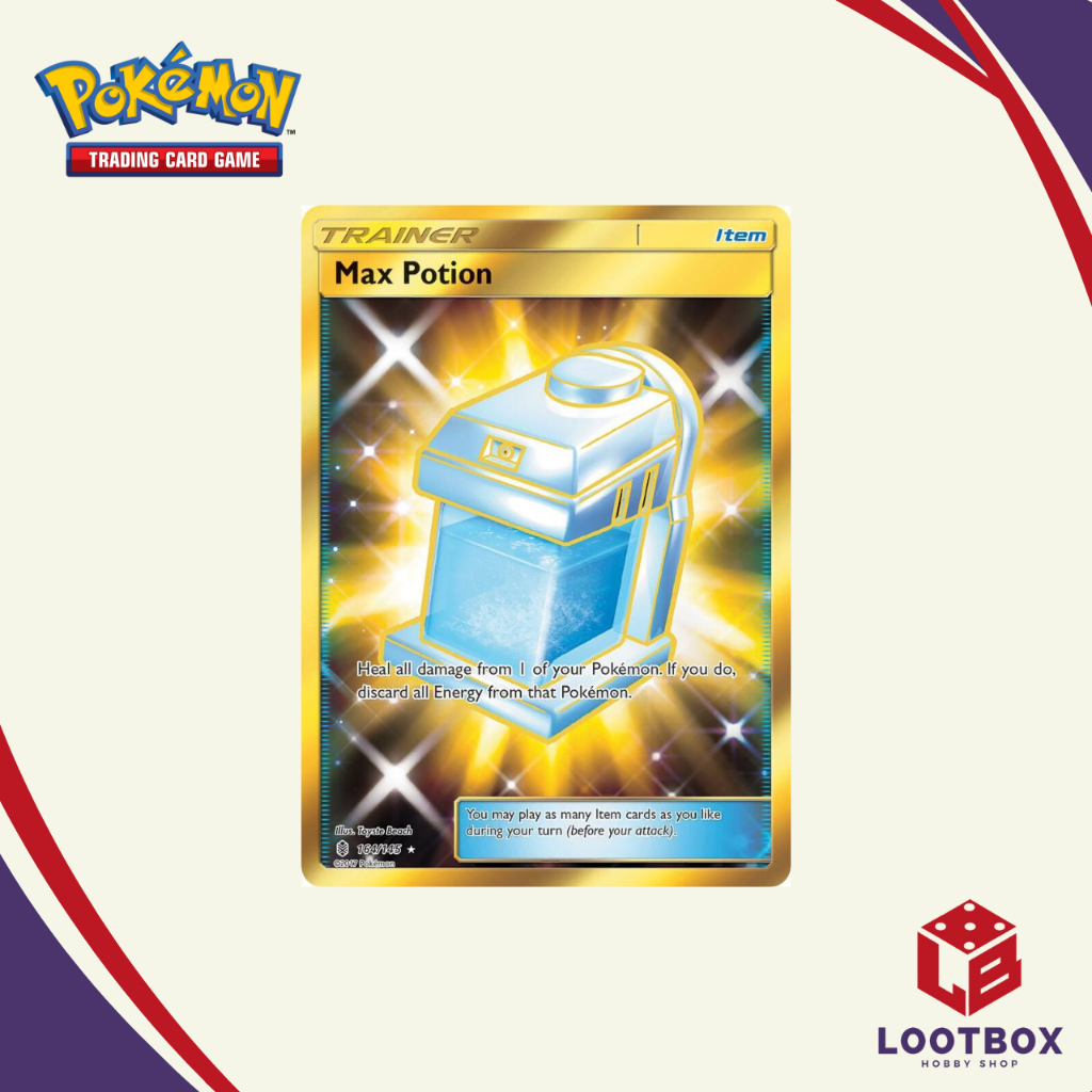 Pokemon Card Game: Max Potion (Secret Rare) - Guardians Rising | Shopee ...