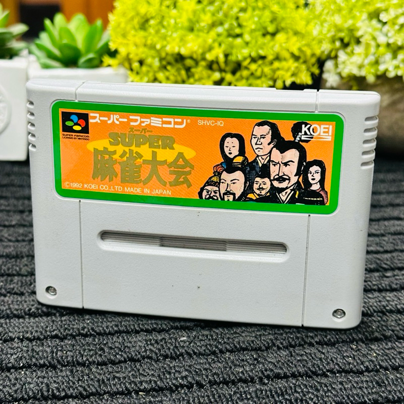 SUPER MAHJONG TAIKAI 1992 Nintendo Super Famicom SHVC-IQ KOEI Made in ...