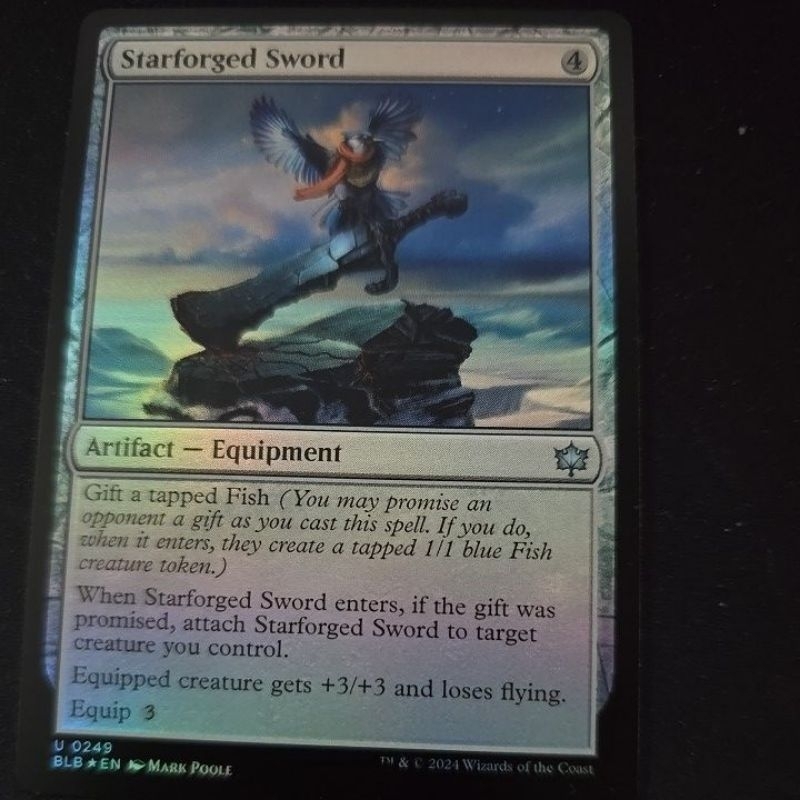 starforged sword - foil - BLB | Shopee Philippines