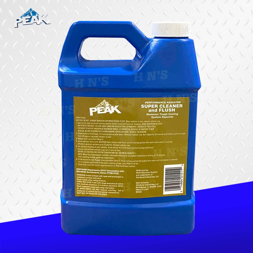 Peak Radiator Super Cleanser and Flush 1L | Shopee Philippines