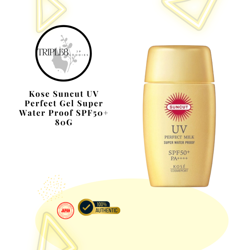 Kose Suncut UV Perfect Gel Super Water Proof SPF50+ 80G | Shopee Philippines