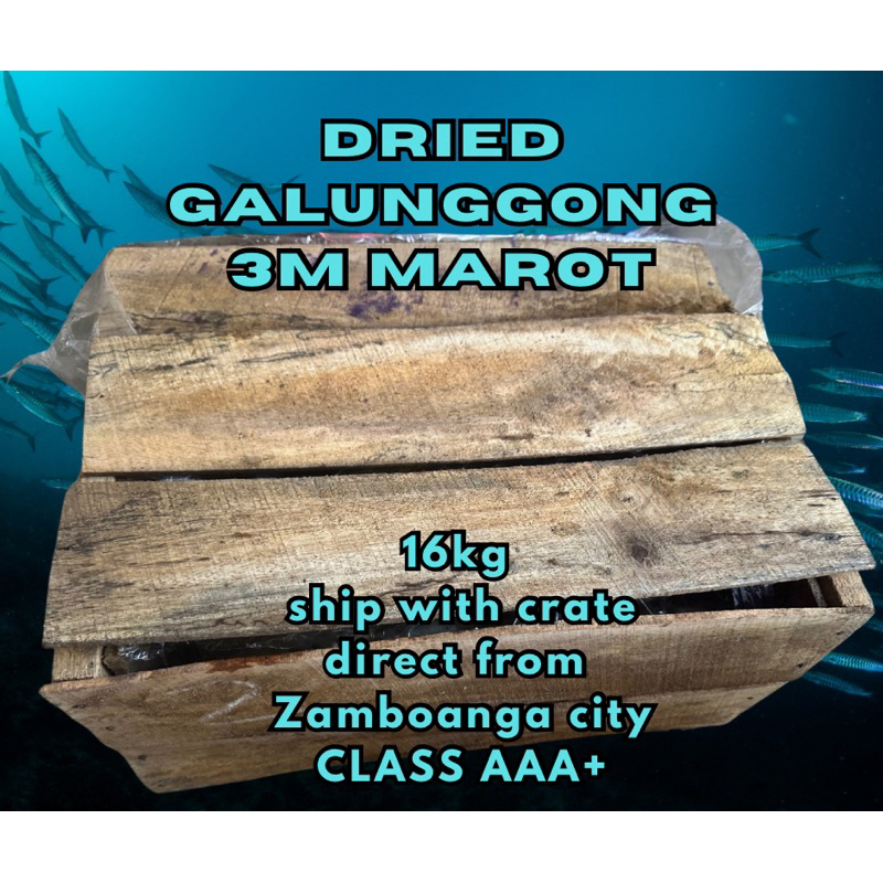 Dried Galunggong 3M marrot 16kg ship from direct bilaran Zamboanga ...