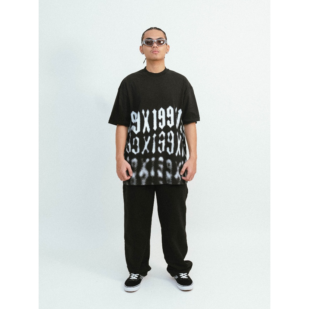 Black AIRBRUSH Shirt (Brand For 199x) | Shopee Philippines