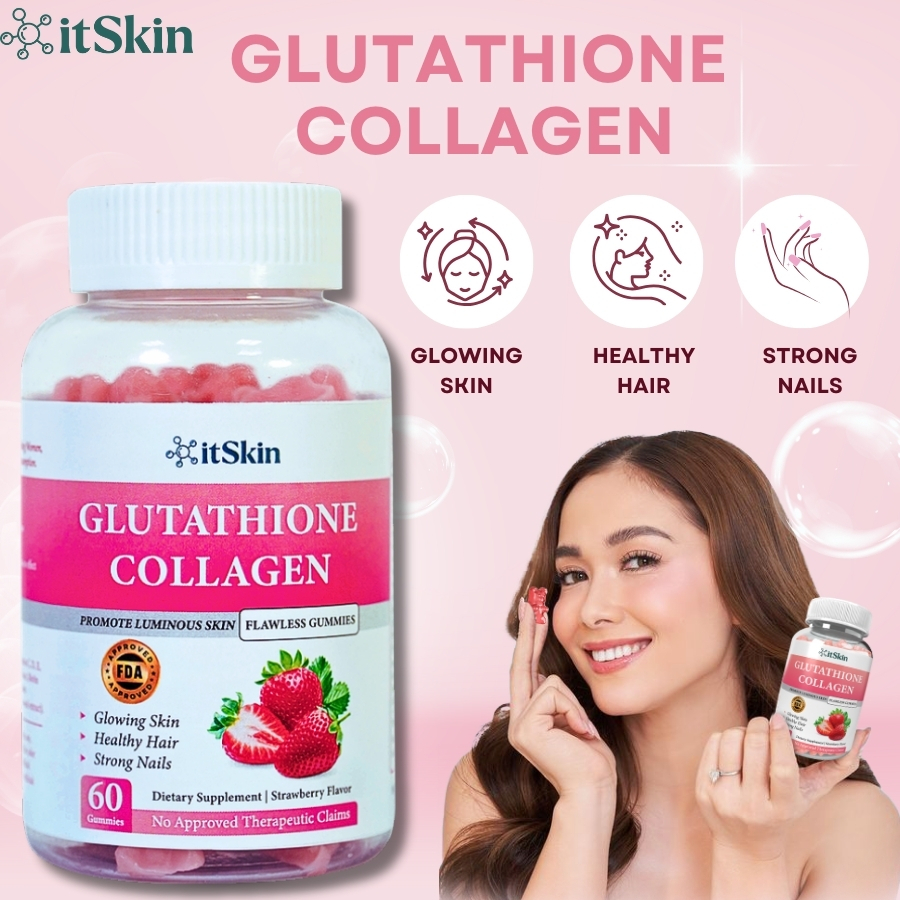 ItSkin Glutathione Collagen Gummies Original Anti-Aging Whitening Skin ...