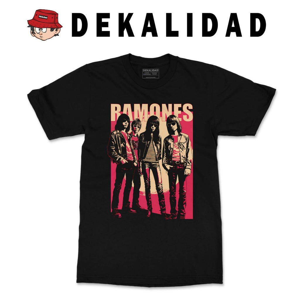 Streetwear: Ramones Band Design High Quality | Shopee Philippines
