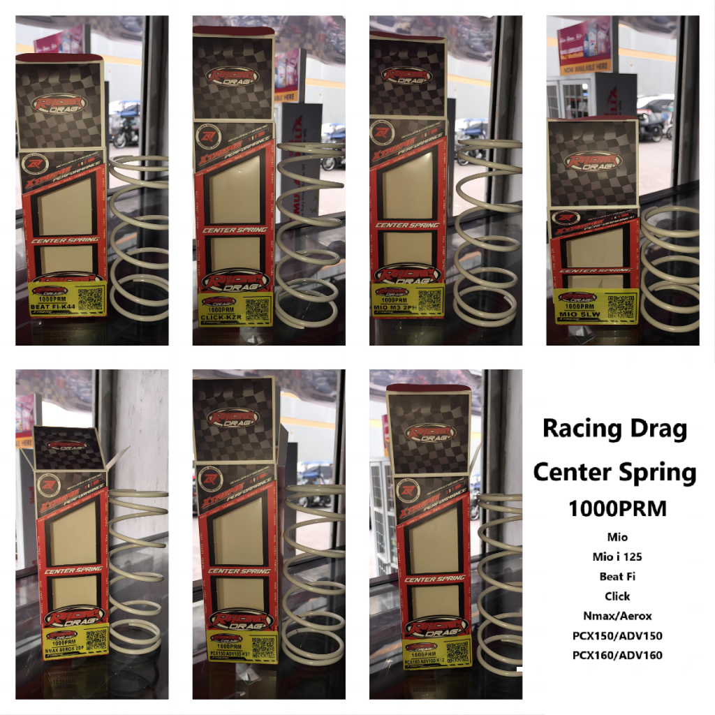Racing Drag Center Spring 1000 RPM For Mio Sporty/Mio i 125/Beat Fi ...