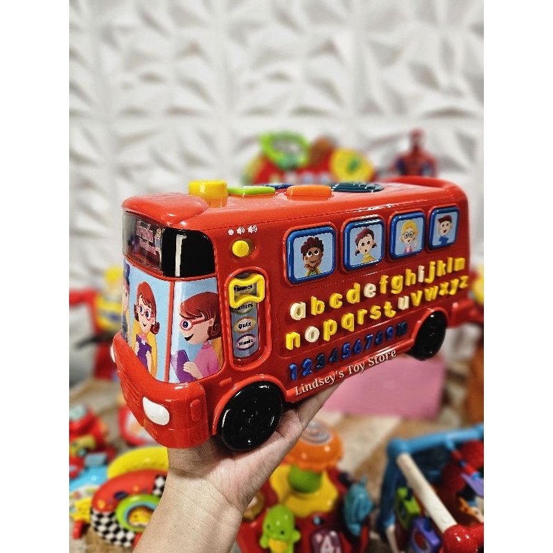 VTech Playtime Bus with Phonics | Shopee Philippines