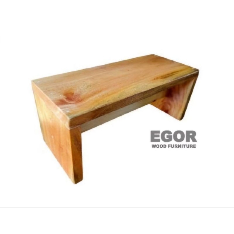 Bangkito / Solid Wood Stool - Solid Mahogany Wood | Shopee Philippines