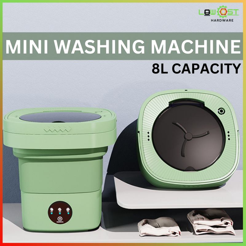 Portable Mini Washing Machine With Dryer Portable Foldable Small ...