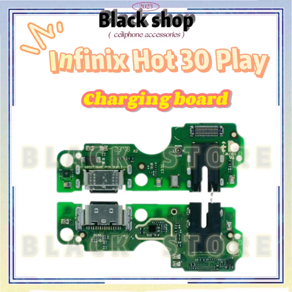 Infinix Hot 30 Play USB Charging Port Board For Repair Replacement ...