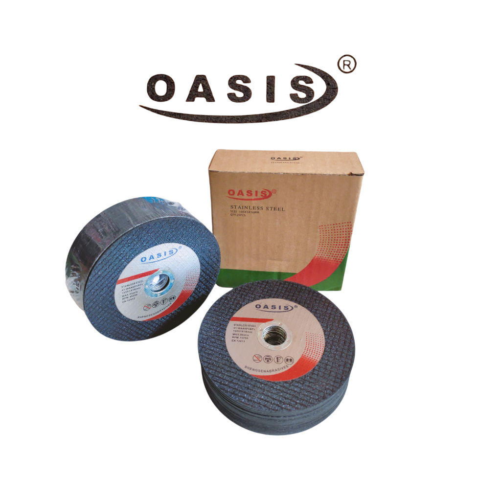 (Per Mother box/40box)Oasis 4inch Cutting Disc Good Quality (25pcs/Box ...