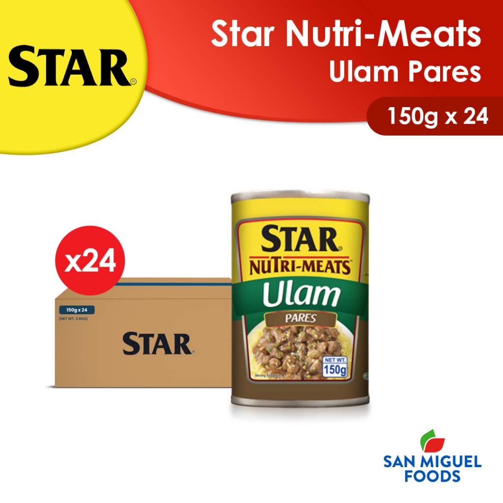 Star Nutri-Meats Ulam Pares (150g) Box of 24 | Shopee Philippines