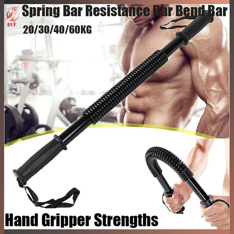 Spring Arm Strength Hand Gripper Power Twister Resistance Bend Bar ...