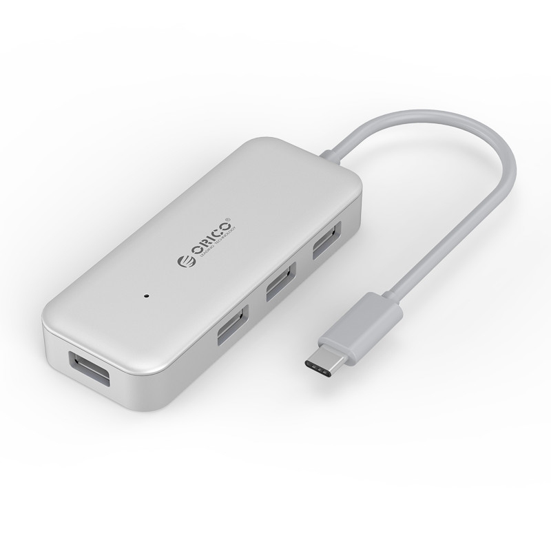 ORICO 4-Port USB 3.0 Type-C Desktop PC Hub 5Gbps Transfer Speed, USB-A ...