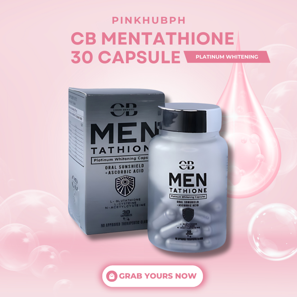 Cosmi Beautii Men Tathione Platinum Whitening Caps Oral Sunshield Plus ...