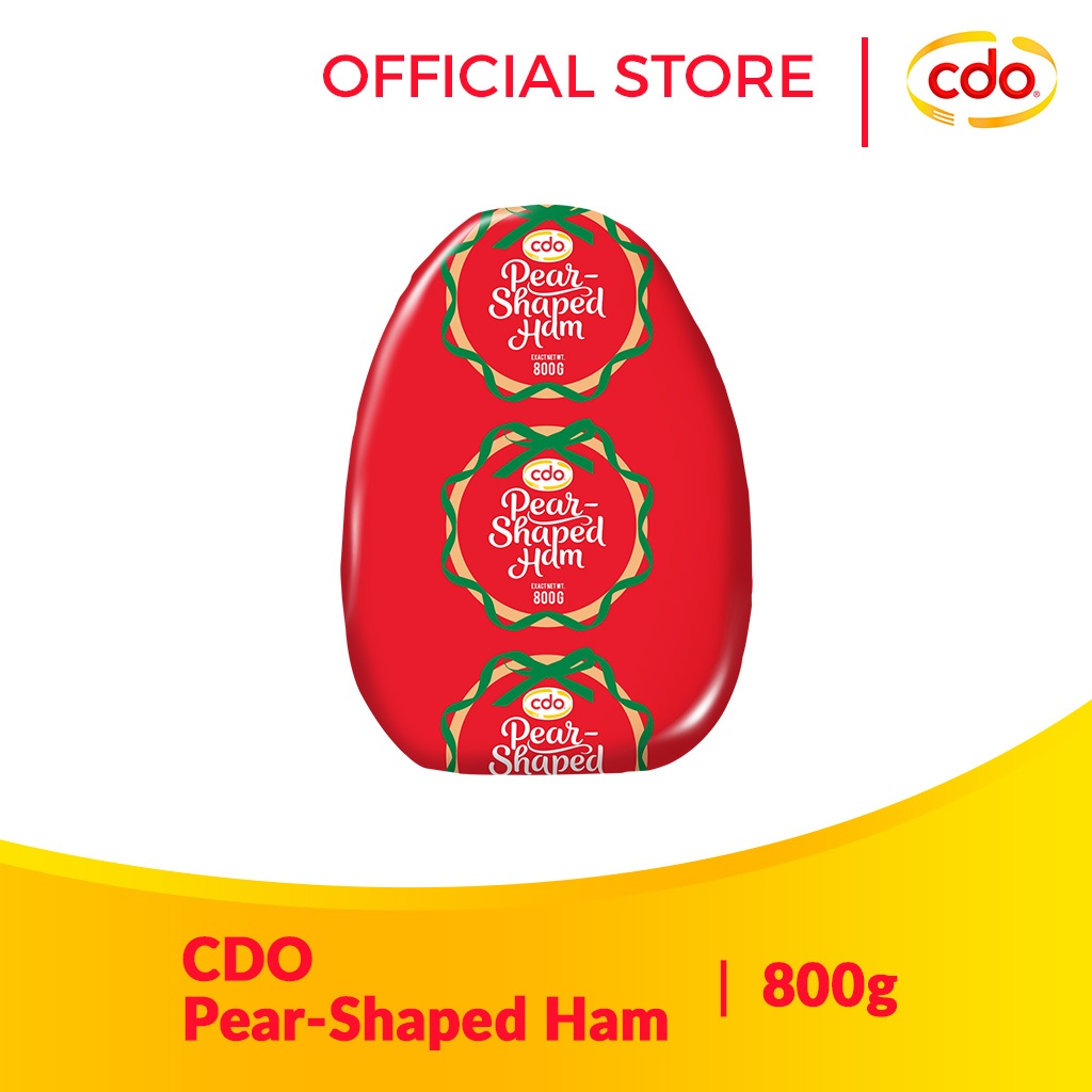 CDO Pear-Shaped Ham 800g | Shopee Philippines
