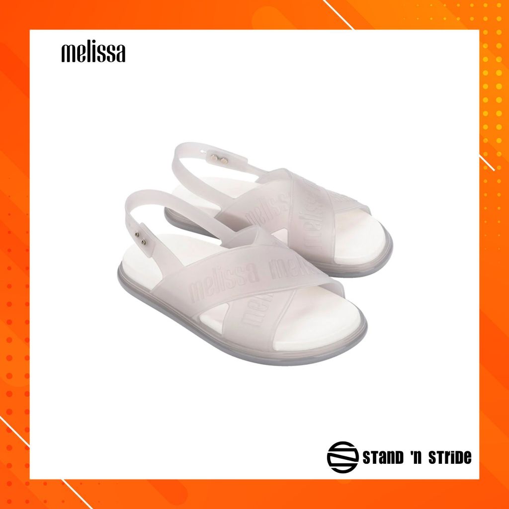 Melissa M lover plus Milky white sandal ** | Shopee Philippines