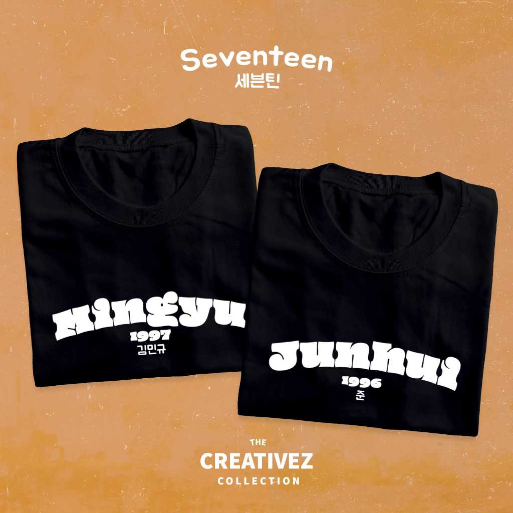 SVT | Seventeen V2 | Black Shirt Collection | Shopee Philippines
