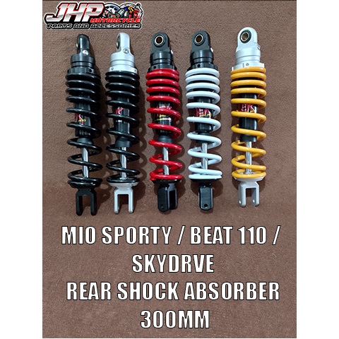 AEK MIO SPORTY / BEAT / SKYDRIVE 125 / M3 REAR SHOCK ABSORBER 300MM 100 ...