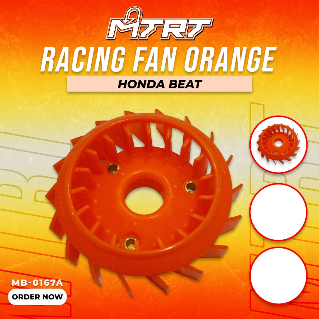 FAN HONDA BEAT ORANGE MTRT | Shopee Philippines