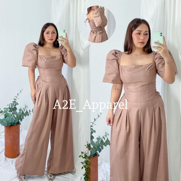 A2E | Jorita Coords | Modern Filipiniana Terno Coordinates Top with ...