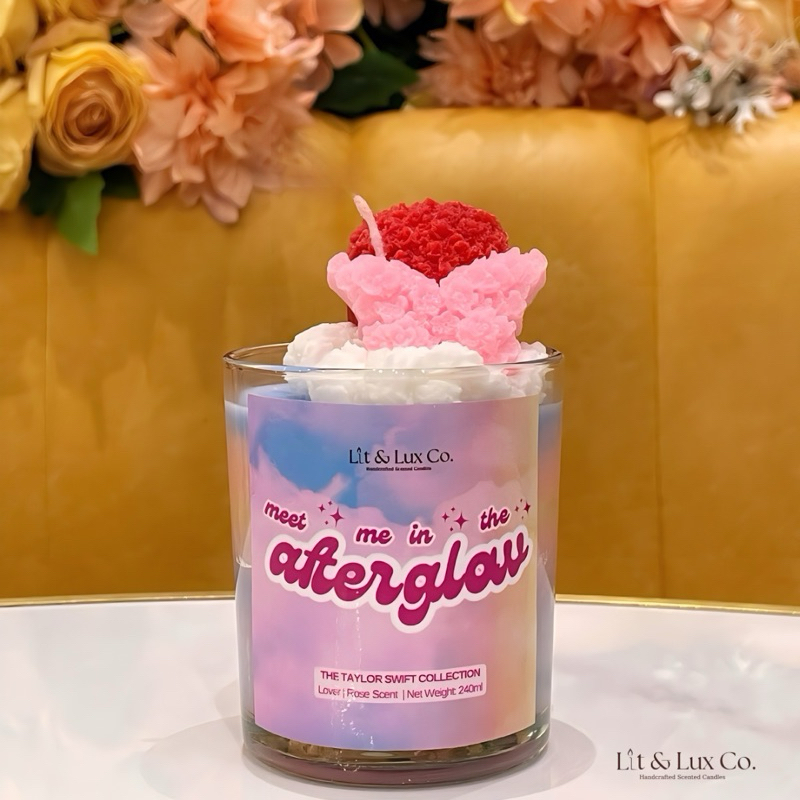 (COD) Taylor Swift Lover-Inspired Scented Candle (Afterglow) by Lit ...