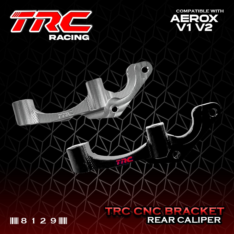 TRC RACING 4POT FRONT RADIAL CALIPER BRACKET (230MM DISC) FOR AEROX v1 ...