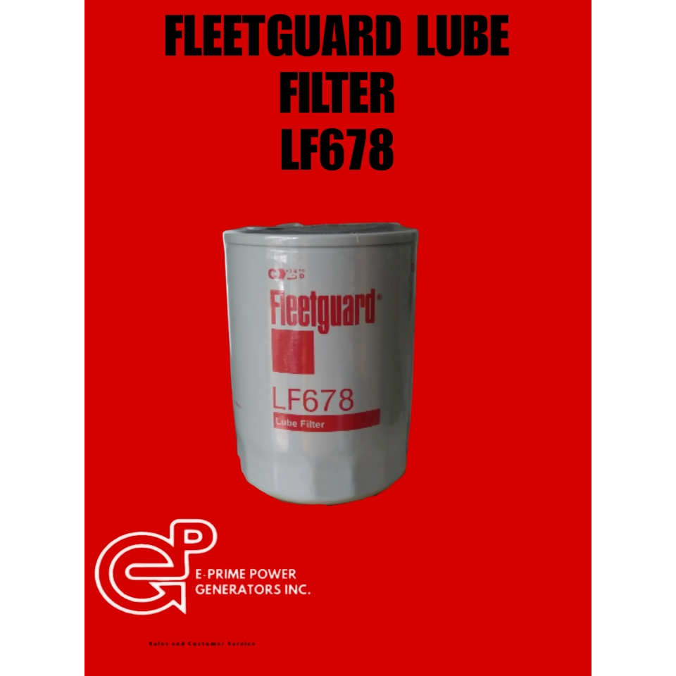 FLEETGUARD Lube Filter LF678 | Shopee Philippines