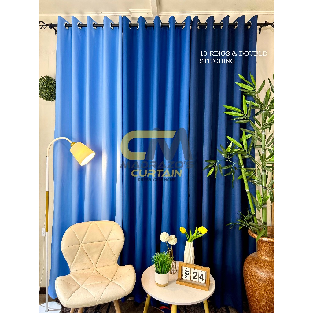 MADRAZO Plain Future Dusk Curtain - 2025 Color of the year - PER PC ...