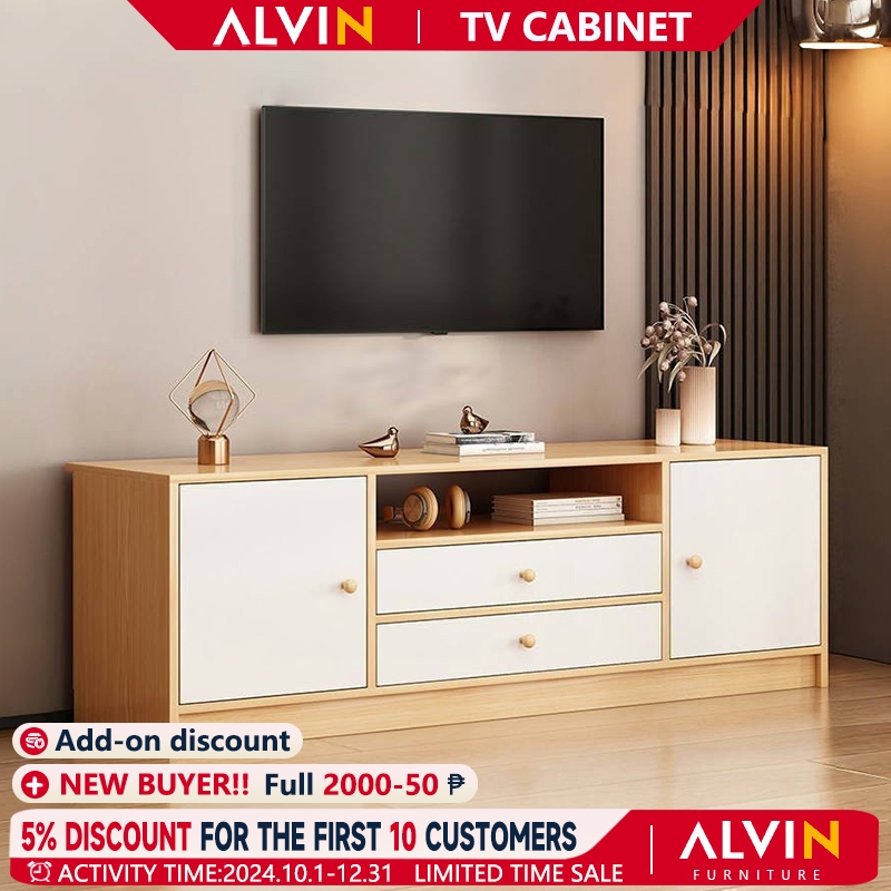 ALVIN TV Cabinet High Quality Furniture Modern Simple Living Room ...