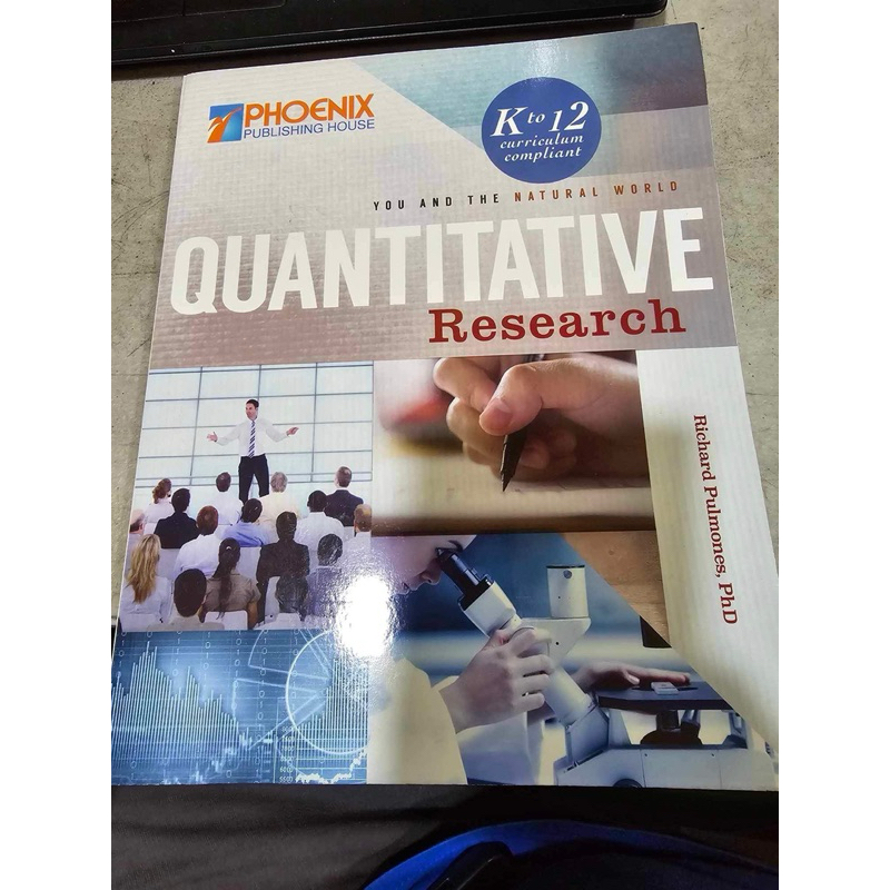 YOU AND THE NATURAL WORLD QUANTITATIVE Research By. Richard Pulmones ...