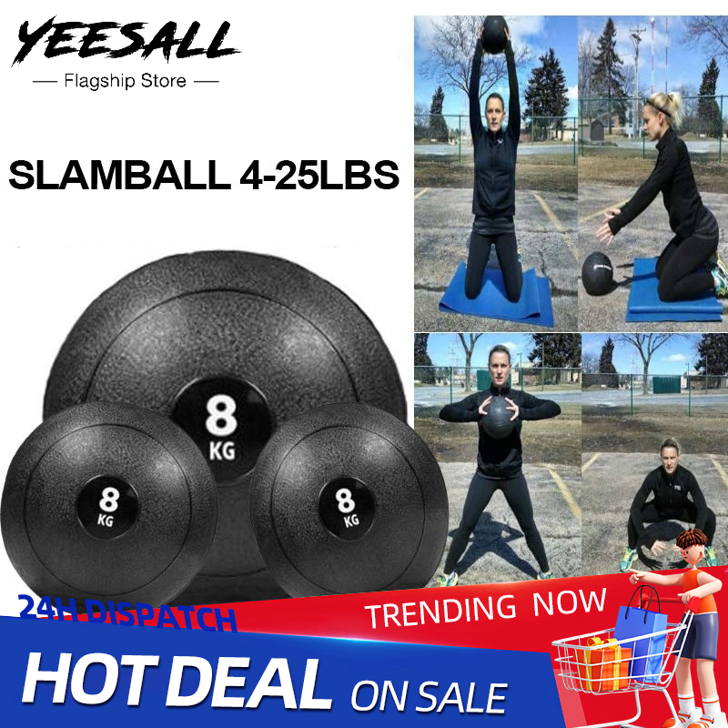 SwiftPeak Dumbbell dumbbell set Slam Ball 4-25LBS Slam Ball Medicine ...