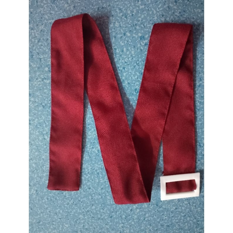 Belt MAROON For School Uniform | Shopee Philippines