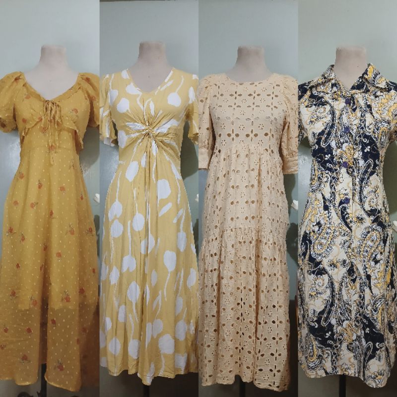 PRELOVED MINI, MIDI, MAXI DRESS (XS-5XL) | Shopee Philippines