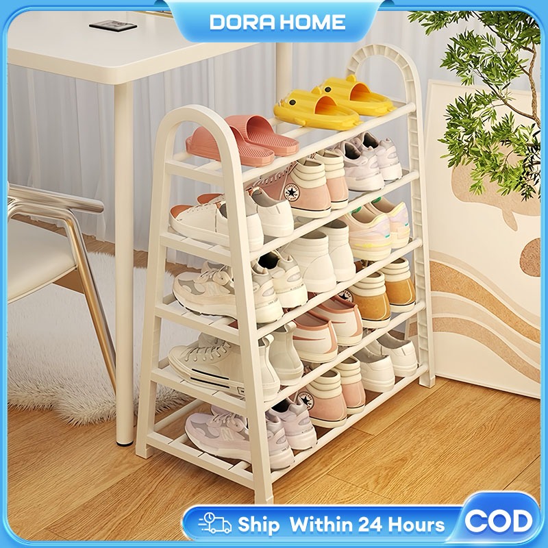 Shoe Rack Multi-tier Stainless Steel Stockable Shoes Organizer Storage ...
