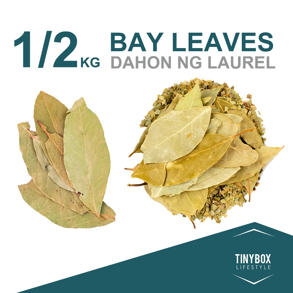 TINYBOX 1/2Kg Dried Bay Leaves Bay Leaf Dahon ng Laurel Condiments ...