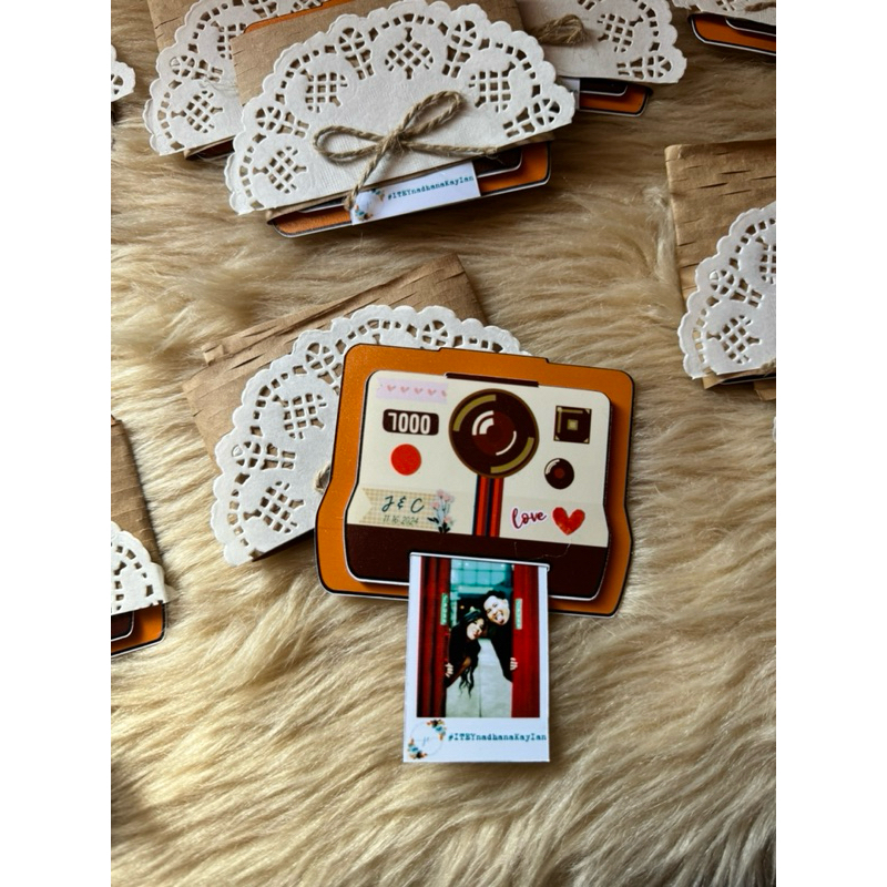Vintage Instax Camera Photo Card / Ref Magnet Souvenir | Shopee Philippines
