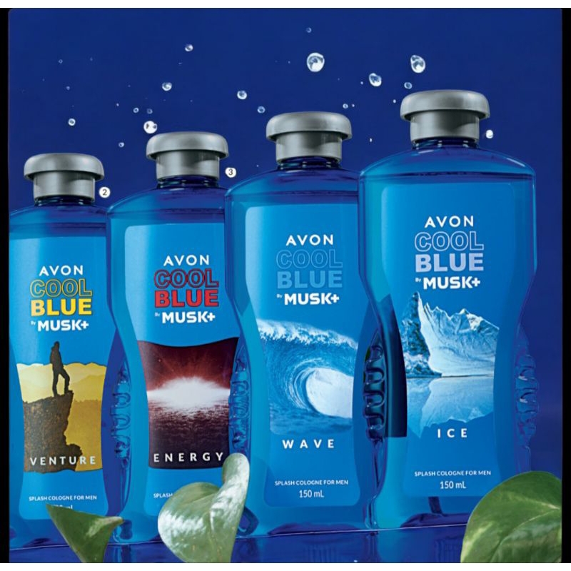 Avon Cool Blue splash colognes for Men150 Ml | Shopee Philippines