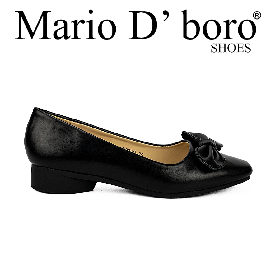 Mario D' Boro Women's Pumps LW 23012 Black | Shopee Philippines