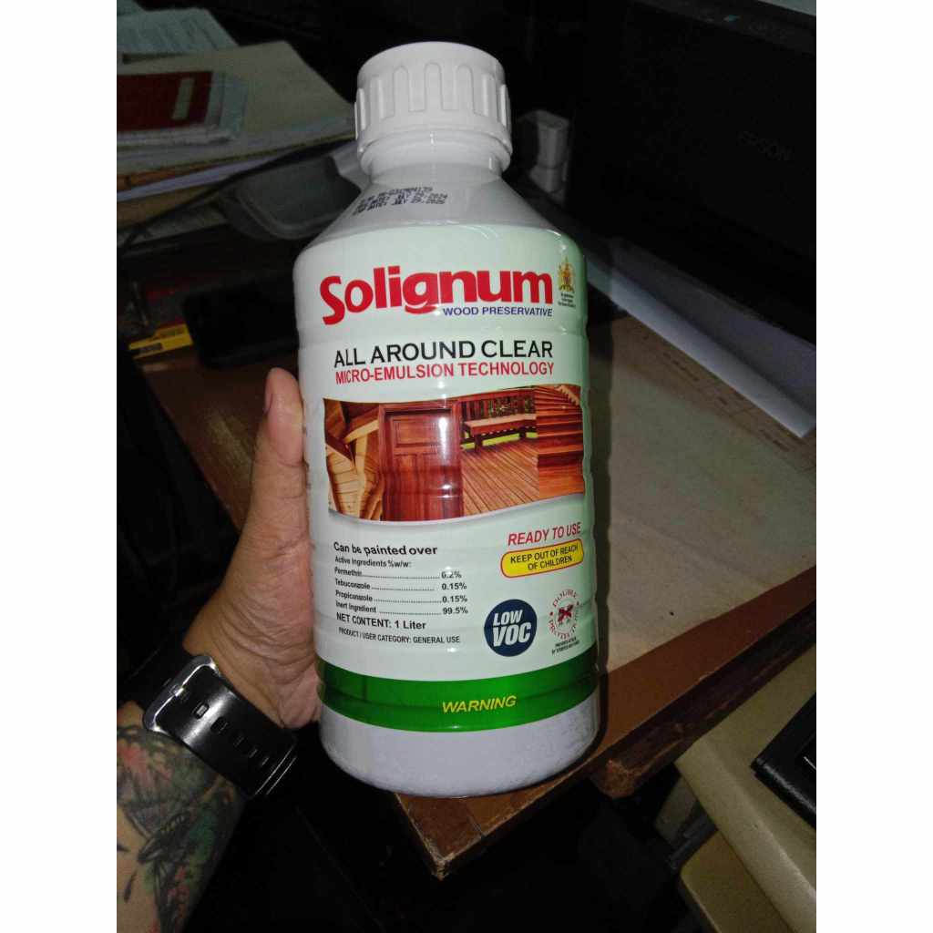 SOLIGNUM WOOD PRESERVATIVE ALL AROUND CLEAR MICRO-EMULSION ...