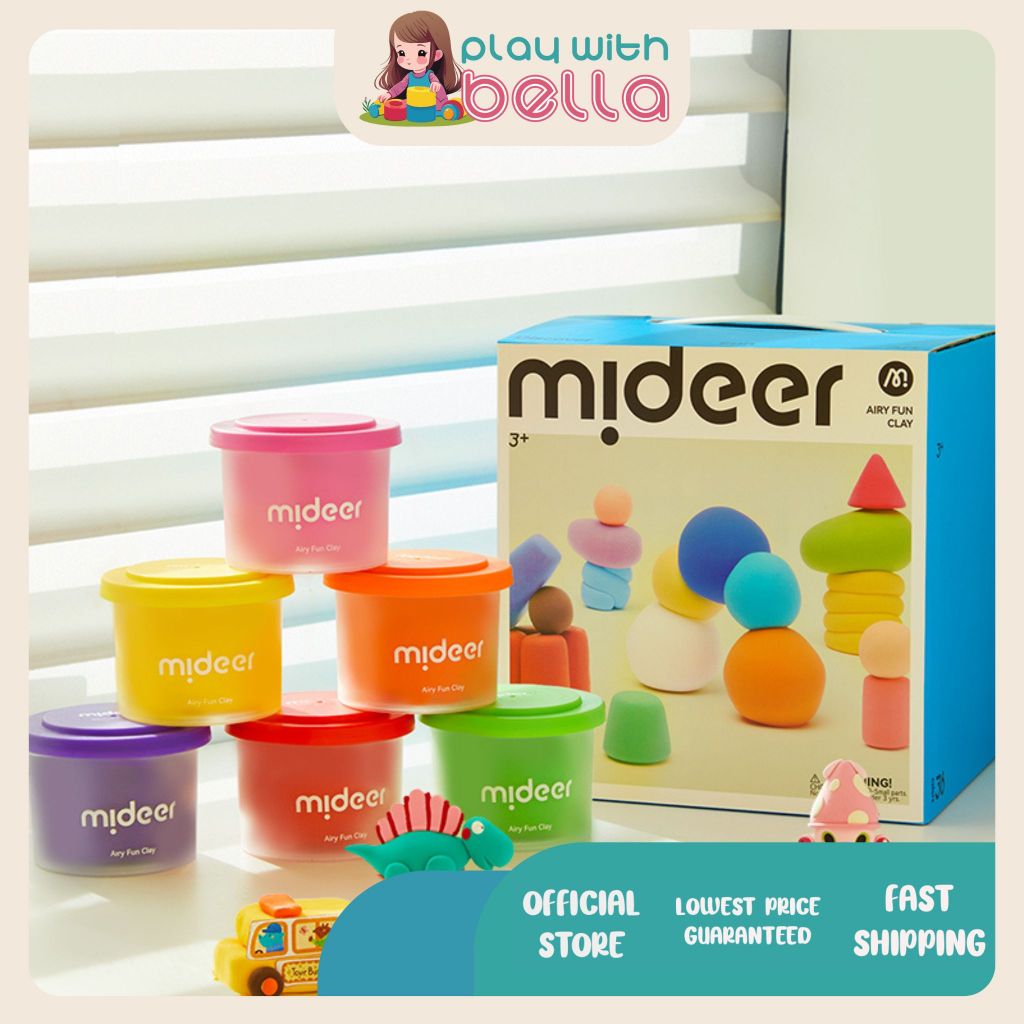Mideer Airy Fun Clay | Shopee Philippines